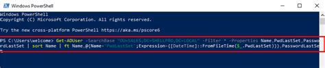How To Find Last Set Password Using Powershell – Techcult