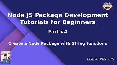learn node js package development beginners tutorial 4 create a node