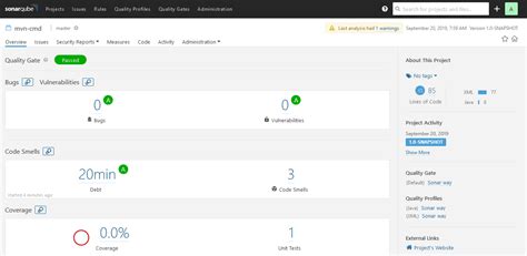 sonarqube for code coverage analysis on java project using