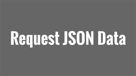 how to handle request json data in flask youtube