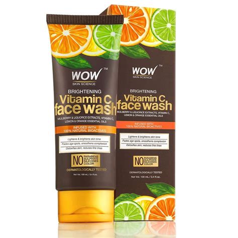 Wow Skin Science Vitamin C Brightening Face Wash 100 Ml