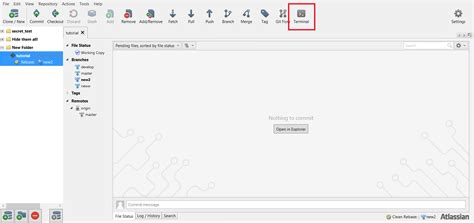 using terminal in sourcetree sourcetree atlassian documentation