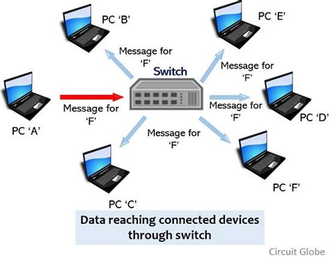 difference between router and switch with comparison chart circuit