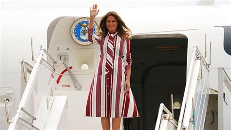 Melania Trump Arrives In Ghana 1st Stop On Africa Tour Fox News