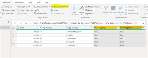 solved split two column by row microsoft power bi community