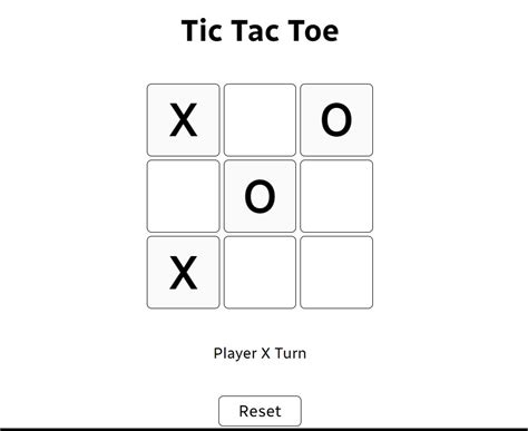 create tic tac toe using html css and javascript source code