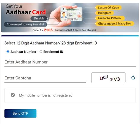 Aadhaar Pvc Card Order Status Check By Srn Number