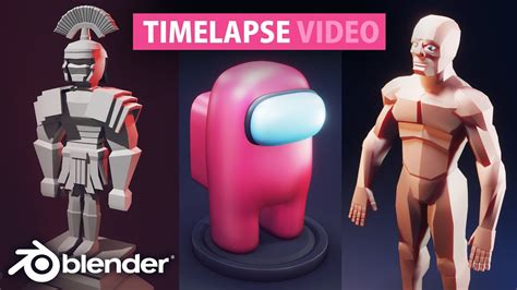 3d Low Poly Stylised Game Characters Blender 2 90 3d Character Design