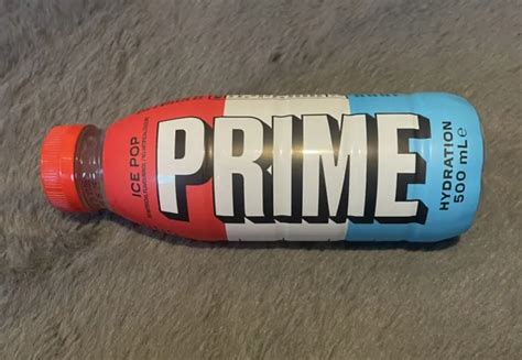 Prime Hydration Energy Drink Ice Pop Ksi And Logan Paul 500ml Unopened £
