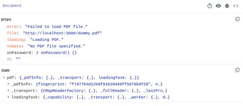 reactjs react embedding pdf using react pdf not working
