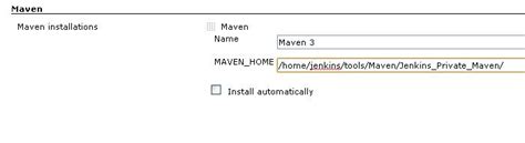 jenkins executing maven from incorrect path stack overflow