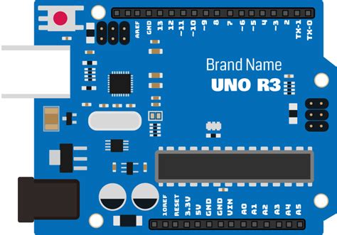 arduino generic uno r3 microcontroller openclipart
