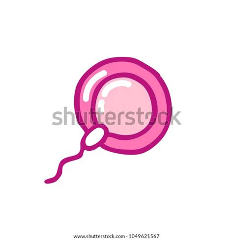 Sperm Ovum Doodle Icon Stock Vector Royalty Free 1049621567