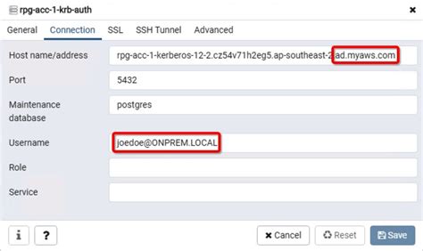 using external kerberos authentication with amazon rds for postgresql