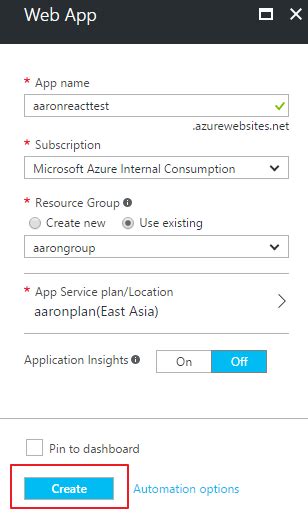 node js deploying react project on azure stack overflow