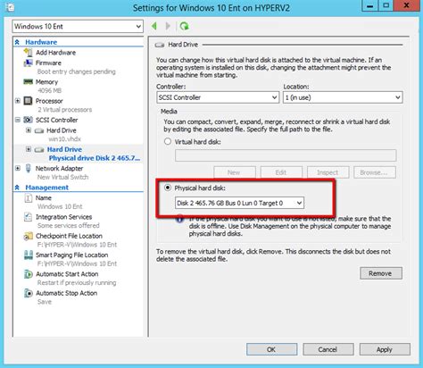 how to access in usb physical hard disk from vm in hyper v askme4tech