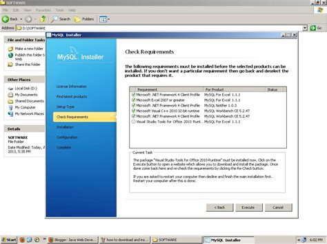 java web development what is mysql database server how