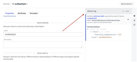 how to send device telemetry data from aws lambda to