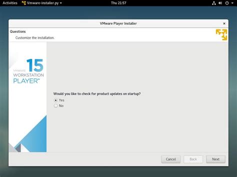 how to install vmware workstation player on debian 9 linuxize