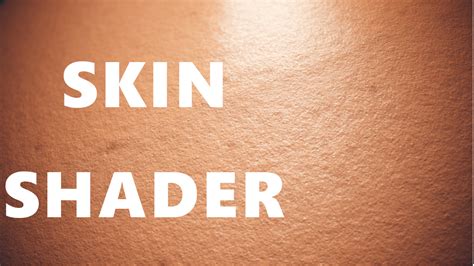 how to make procedural quality realistic and stylized skin material
