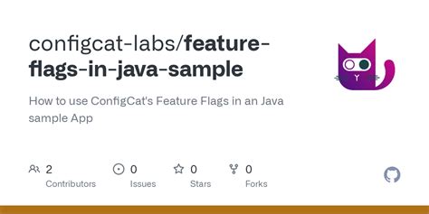 github configcat labs feature flags in java sample how to use