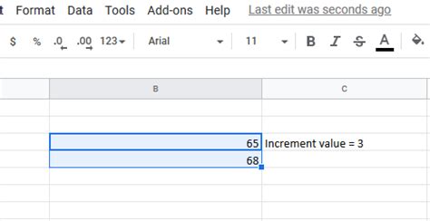 automatically fill custom increment cells in excel harsha