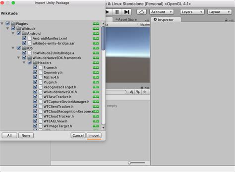 setup guide unity plugin wikitude sdk unity 9 13 0 documentation