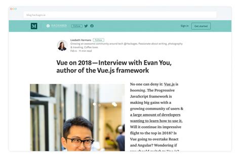 vue on 2018 — interview with evan you author of the vue