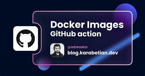 how to build and push a docker image using github actions