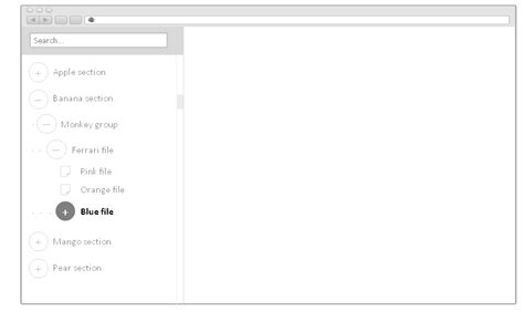 gui design modern alternative to tree view for hierarchical data