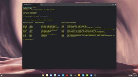 how to install microsoft powershell on a chromebook