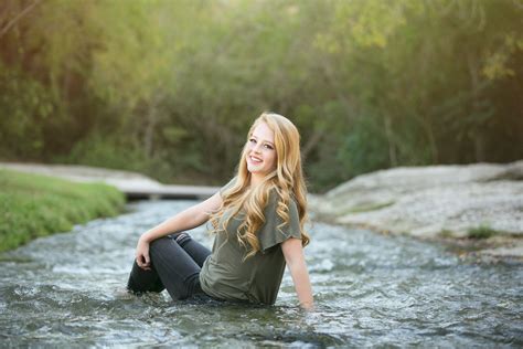 Senior Water Pictures Austin Pflugerville High School Senior Pictures