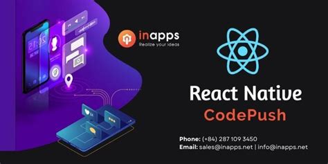 implement codepush in react native app simple tutorial inapps