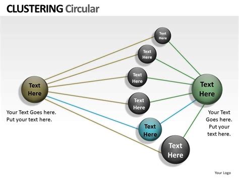 clustering circular ppt 3 ppt images gallery powerpoint slide show