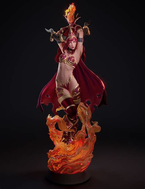 Stl File Alexstrasza World Of Warcraft 3d Print 🗺️ ・3d Printable