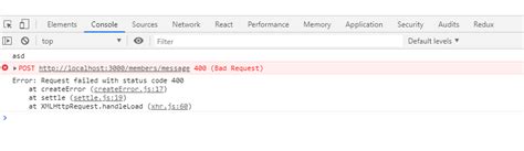 reactjs cant make a successful post using axios stack overflow