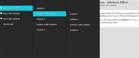 jquery sidebar menu free download download jquery sidebar menu