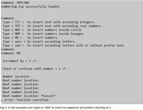 autocad lt 2024 use lisp to create incremental sequences in drawings