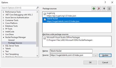 telerik web forms first steps with nuget installation telerik ui for