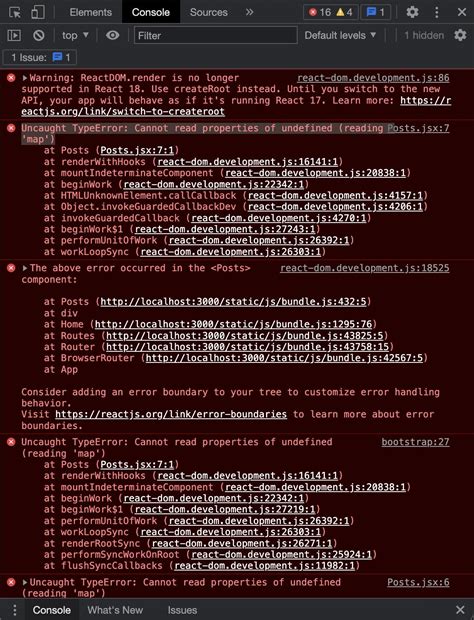 reactjs uncaught typeerror cannot read properties of undefined