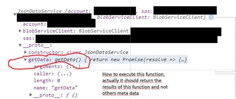angular fetching data from blobstorage via service ts and call the