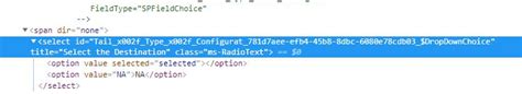 sharepoint populate choice field value using jquery