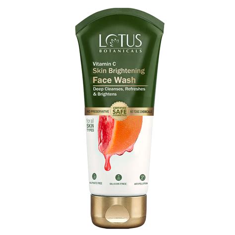 Lotus Botanicals Vitamin C Skin Brightening Face Wash Buy Lotus