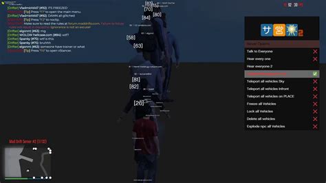 teleporting all players using mod menu fivem gta 5 youtube