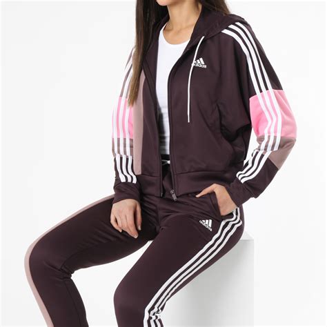 Adidas Sportswear Ensemble De Survetement Femme A Bandes Bold Block