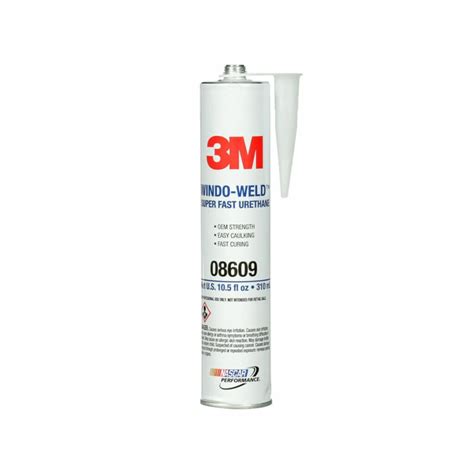 3m™ Windo Weld™ Super Fast Urethane Black 310 Ml Cartridge 08609 3m