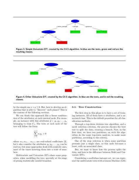 Multivariate Decision Tree