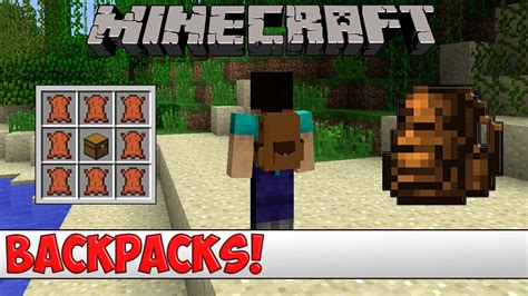 minecraft plugin tutorial backpacks youtube