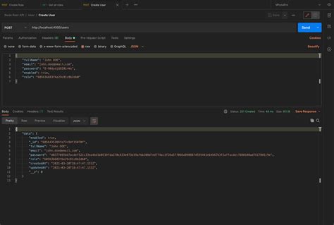 create a rest api with node js express mongodb and