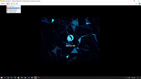 installing any linux distribution parrot security os on